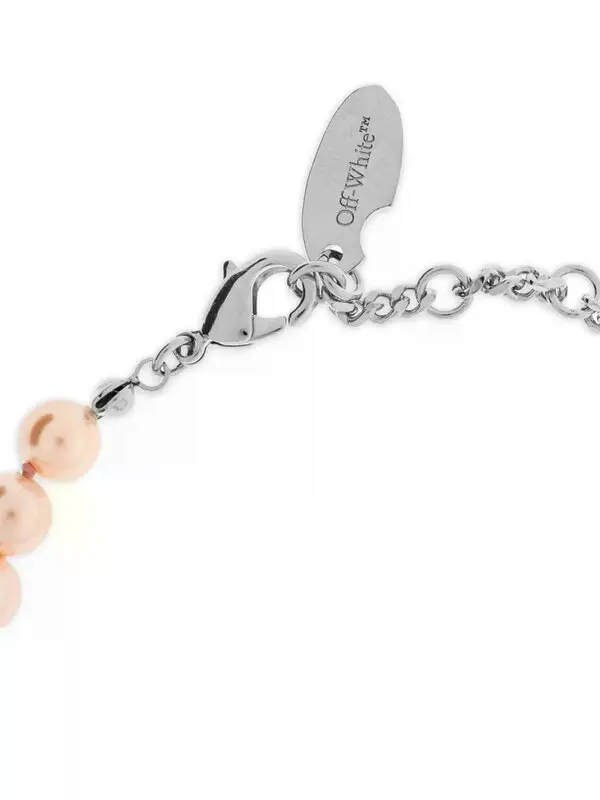 Off-White Arrows Glass-pearl Bracelet