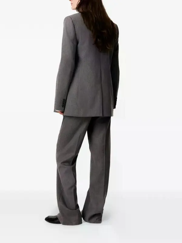 Stella McCartney Button-tab Pressed-crease Trousers