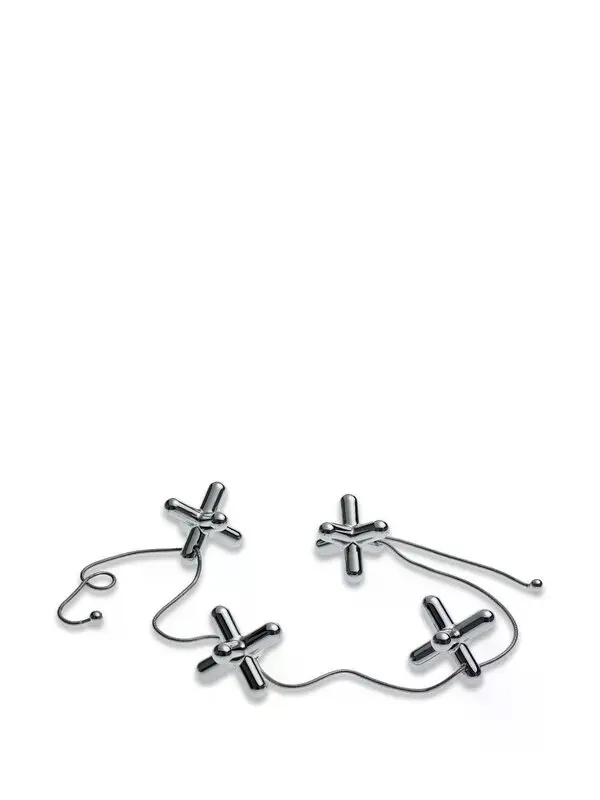 ALESSI Tripod Chain-linked Trivet - Silver