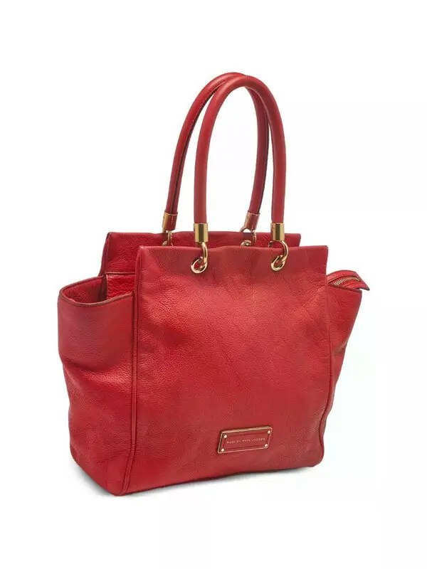 Marc Jacobs Bentley Leather Tote Bag - Red