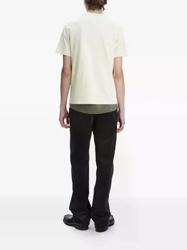 A.p.c. Bleached White Logo Detail T-shirt