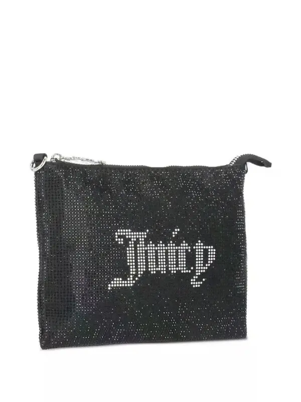 Juicy Couture Embellished Clutch Bag With Logo Detail