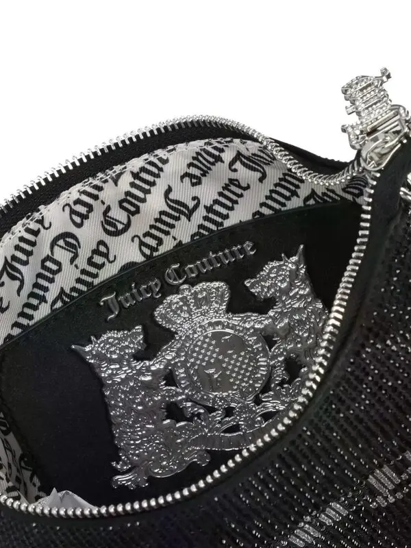 Juicy Couture Embellished Clutch Bag With Logo Detail