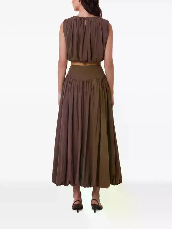 NICHOLAS Nadira Top Chocolate - Brown