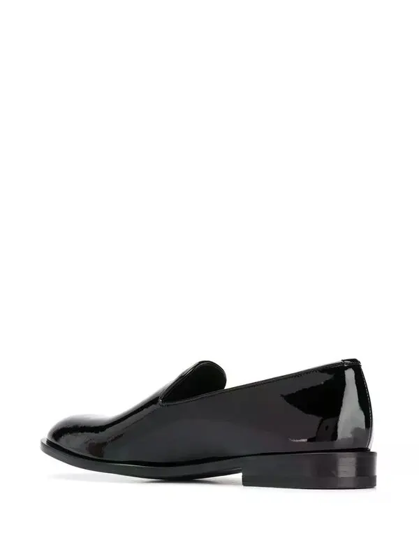 SCAROSSO George Patent Leather Slippers