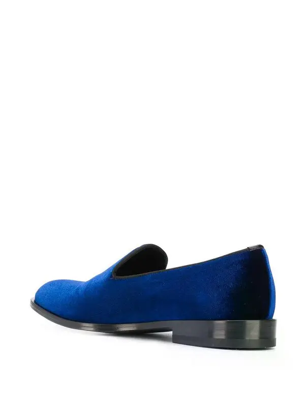 SCAROSSO George Almond-toe Slippers