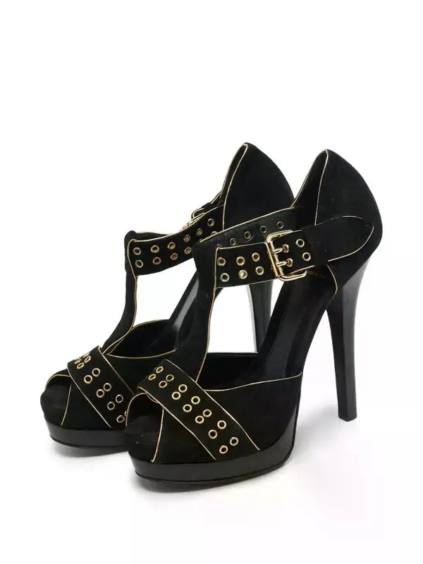 Fendi T-bar Platform Sandals