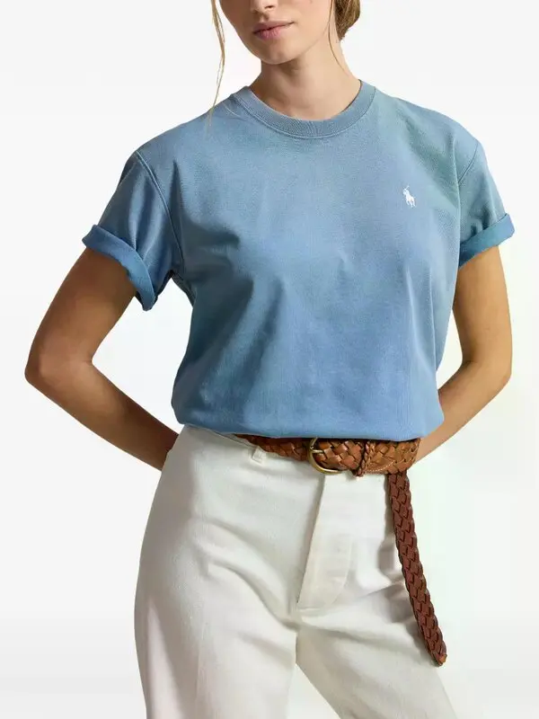 Polo Ralph Lauren Embroidered Logo T-shirt - Blue