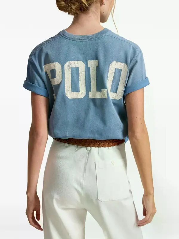 Polo Ralph Lauren Embroidered Logo T-shirt - Blue