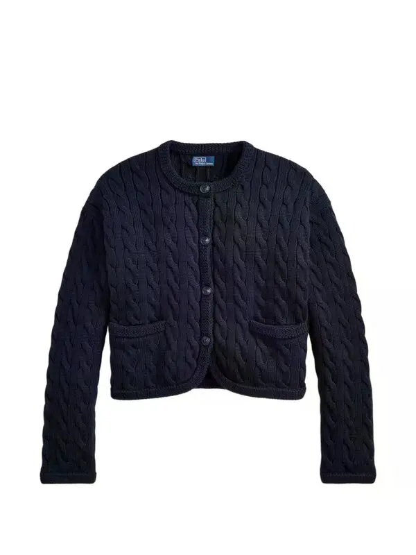 Polo Ralph Lauren Cable Knit Cardigan - Blue