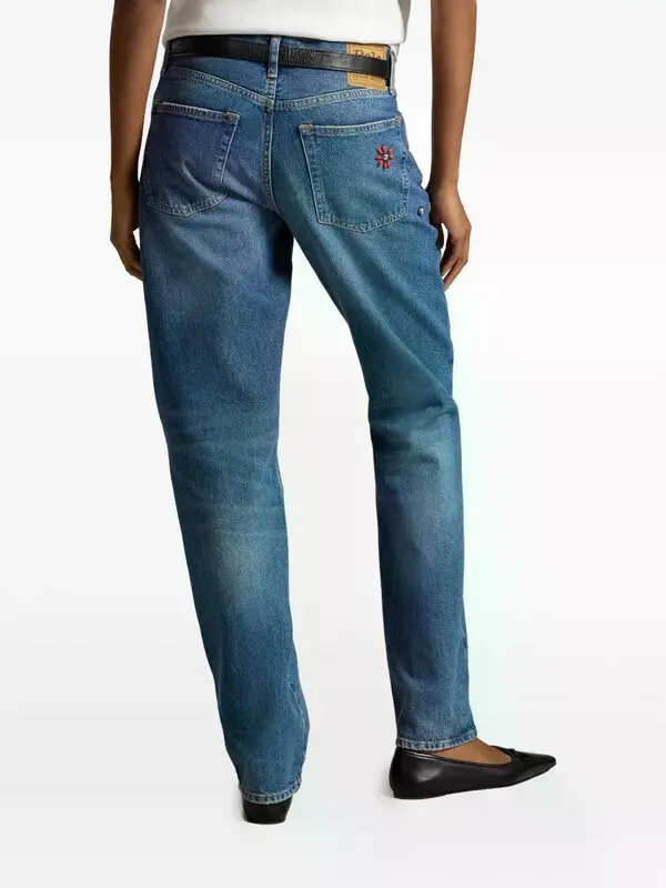 Polo Ralph Lauren Embellished Straight-leg Jeans