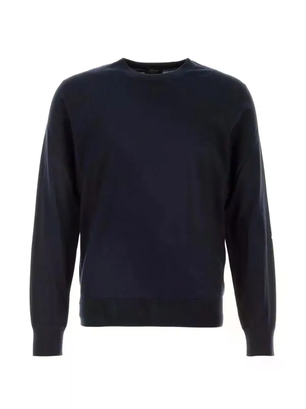 Brioni Fine Knit Crew Neck Sweater
