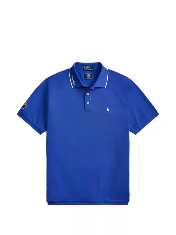 Polo Ralph Lauren Striped-trim Logo Polo Shirt