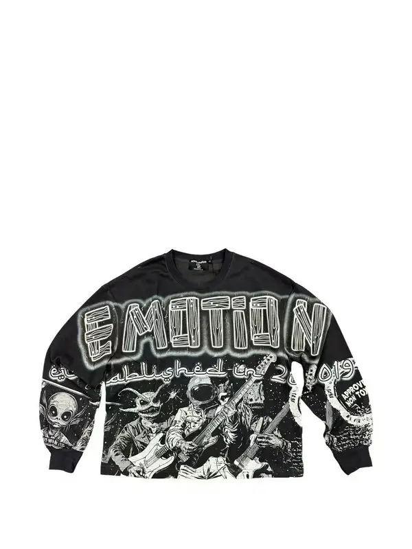 Mixed Emotion Astro Graphic-print Sweater