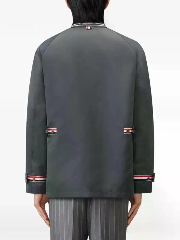 Thom Browne Pinstripe Panelled Field Jacket