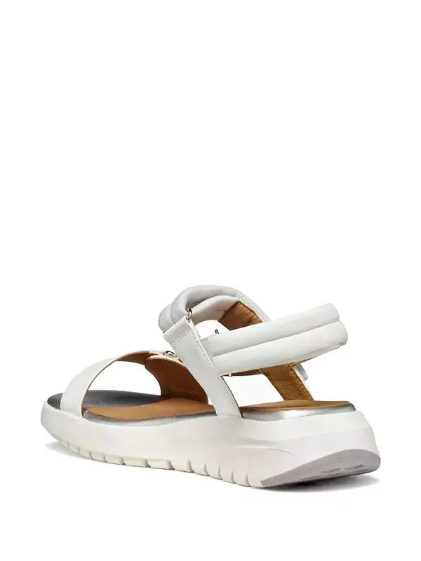 Geox Touch-strap Platform Sandals