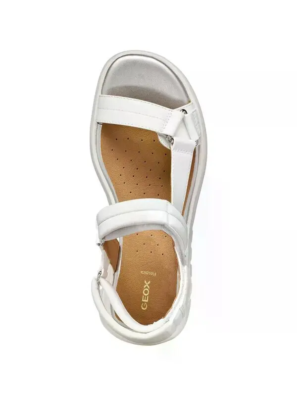 Geox Touch-strap Platform Sandals