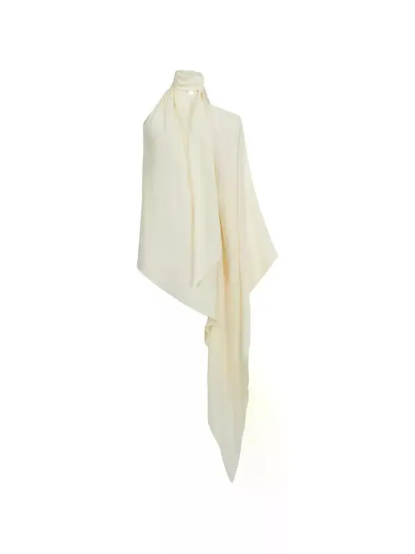 TALLER MARMO Atlas Asymmetric Dress - Neutrals