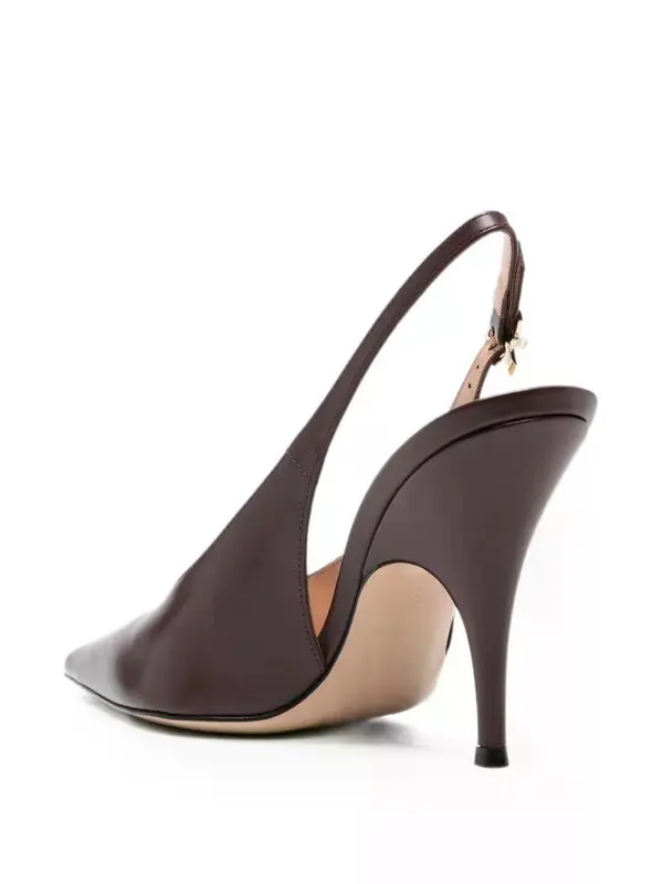 GIANVITO ROSSI Sofia Slingback Pumps - Red