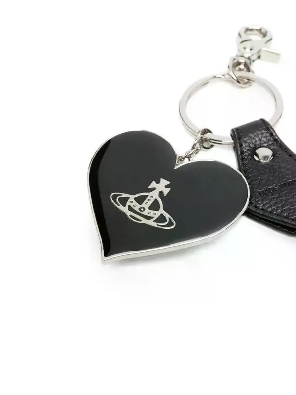 VIVIENNE WESTWOOD Mirror Heart Orb Keyring