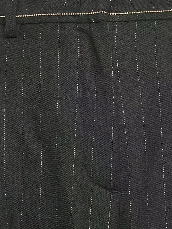 Roberto Cavalli Pinstripe Wide-leg Trousers