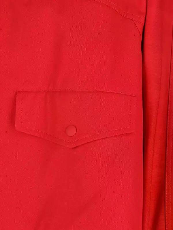 Loewe High-neck Gabardine Jacket