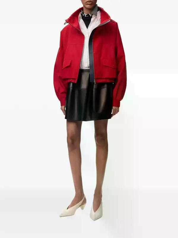 Loewe High-neck Gabardine Jacket