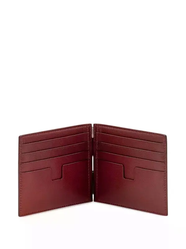 TOM FORD Lizard-effect Money-clip Cardholder
