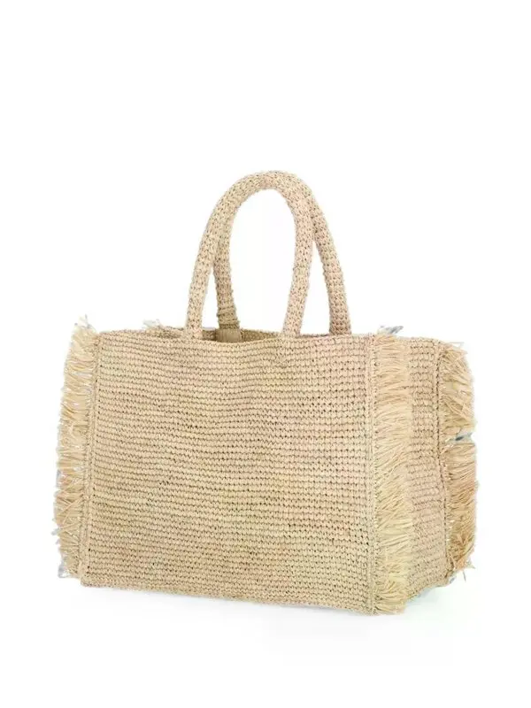 MC2 SAINT BARTH Raffia Tote Bag