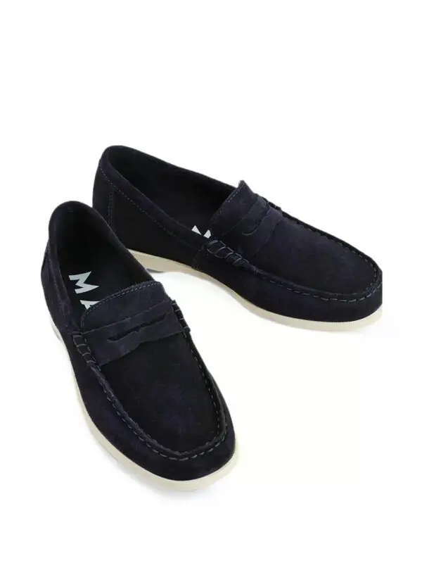 Manebí Suede Penny Loafers
