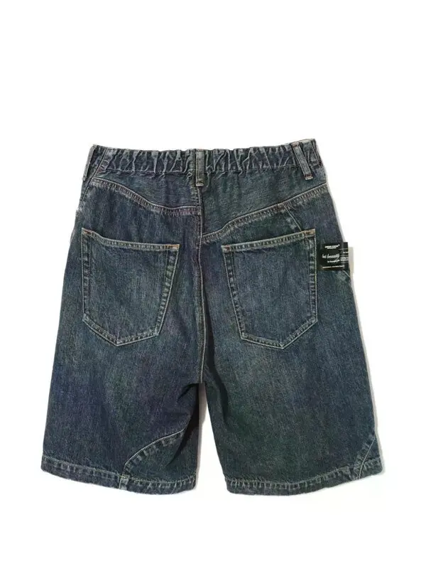 Undercover Panelled Denim Shorts