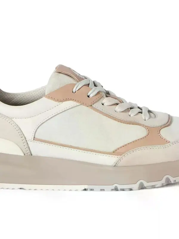 Brunello Cucinelli Panelled Leather Sneakers