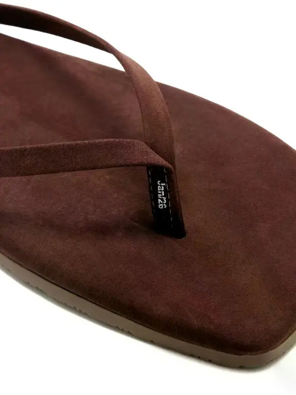 Tkees Lily Suede Flip-flops - Brown