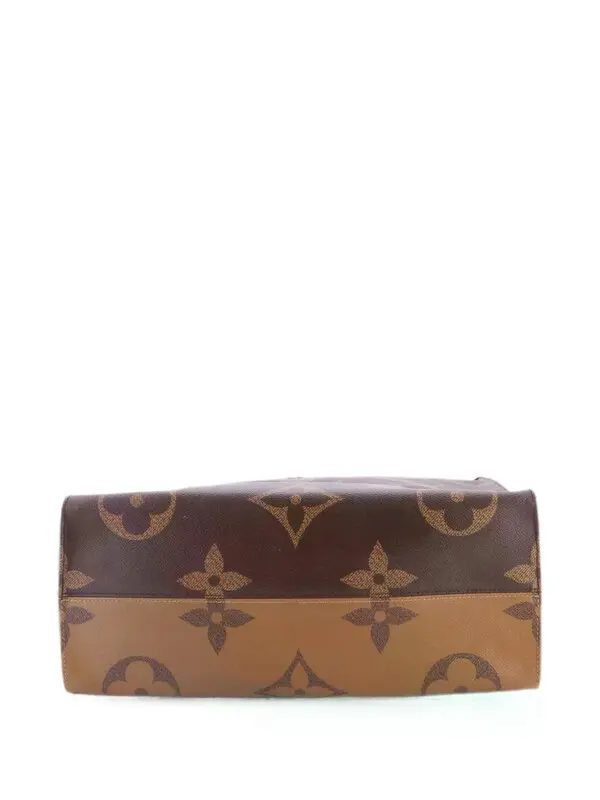 LOUIS VUITTON Giant Monogram Reverse Onthego Gm Tote Bag - Brown