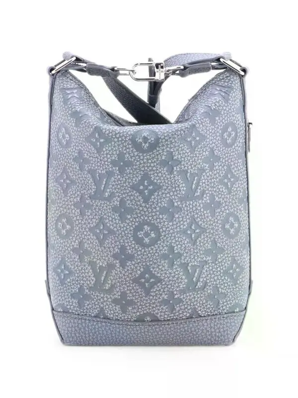 LOUIS VUITTON Climbing Cruiser Hobo Limited Edition Monogram Taurillon Leather Bag - Grey