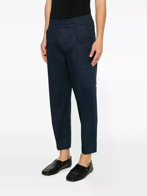 YES LONDON Elasticated-waist Cargo Trousers