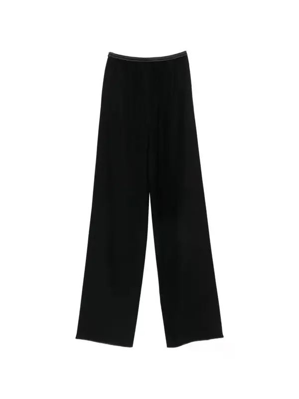 Emporio Armani Elasticated Straight Leg Trousers