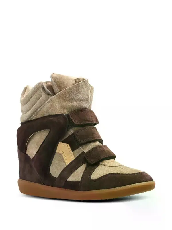 Isabel Marant Étoile Bekett Suede Sneakers - Brown