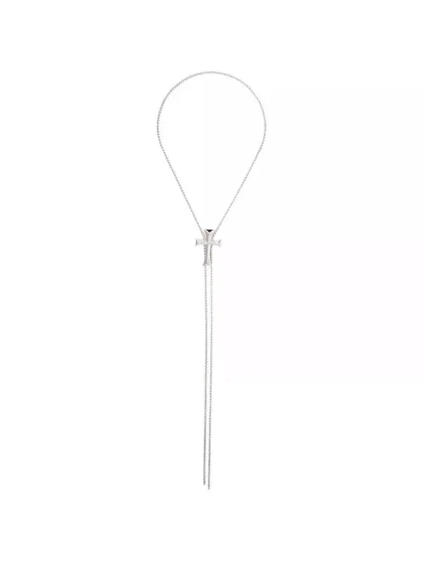 LAG WORLD Croix Cross Pendant Necklace - Silver