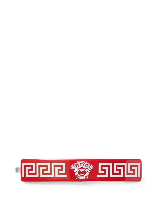 Versace Plexa Hair Clip - Red
