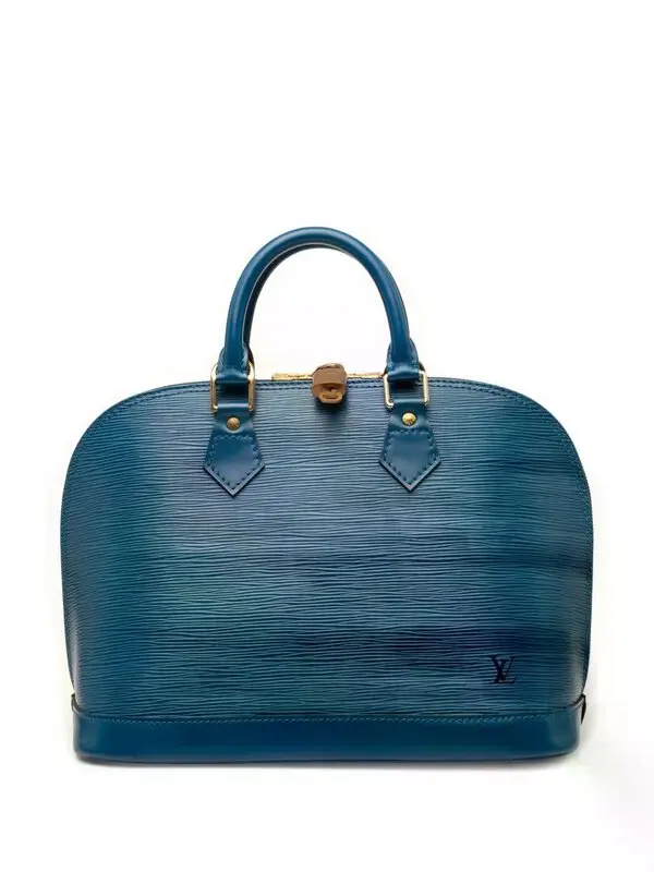 LOUIS VUITTON Epi Alma Pm Handbag - Blue