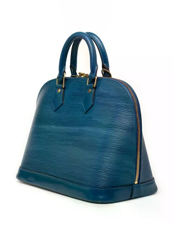 LOUIS VUITTON Epi Alma Pm Handbag - Blue