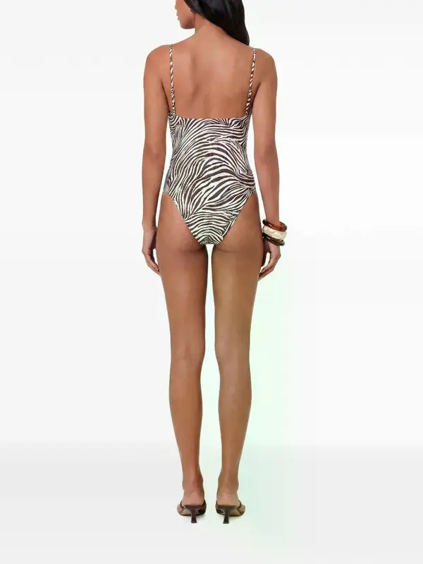 NICHOLAS Dione One Piece Suit Graphic Zebra