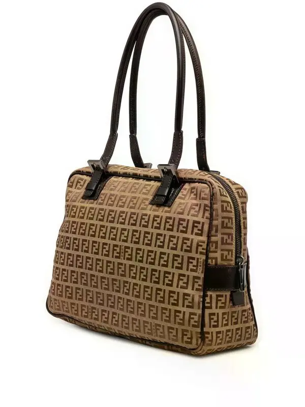 Fendi Zucchino Monogram Shoulder Bag