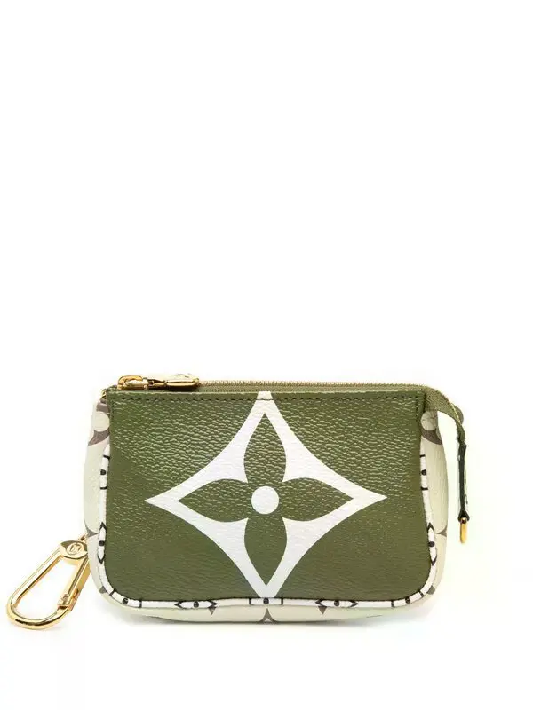 LOUIS VUITTON Monogram Giant Micro Pochette Accessoires Pouch - Green