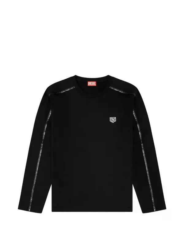 DIESEL® Long-sleeve T-shirt With Tonal Trims