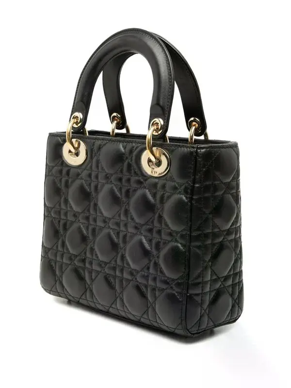 Dior Small Lady Satchel - Black