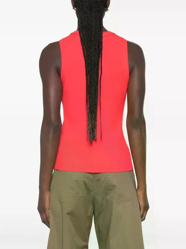 Loewe Anagram Embroidered Ribbed Tank Top