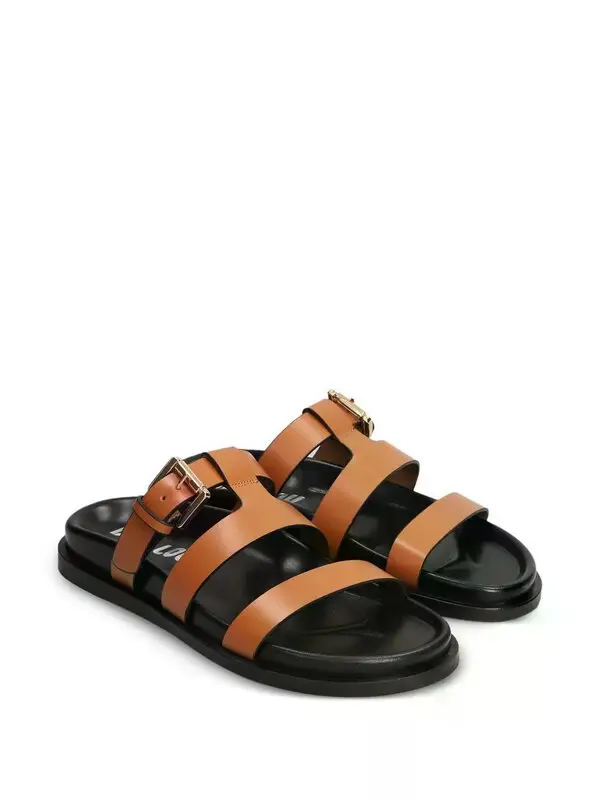 BIBI LOU Lisy Buckle-fastening Caged Sandals - Neutrals