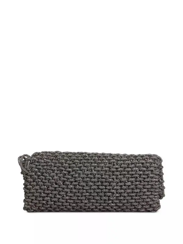 HIBOURAMA Aurora Crystal Embellished Clutch Bag